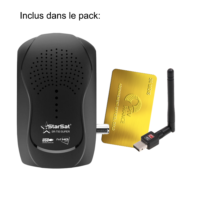 Décodeur TNT Sat: Récepteur STARSAT SR-T50 Extreme Super Full HD ...